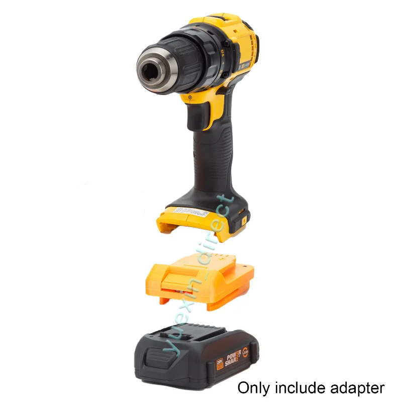 Battery Adapter For Worx 18V/20V To Dewalt 18V/20V Max Series Cordless ...