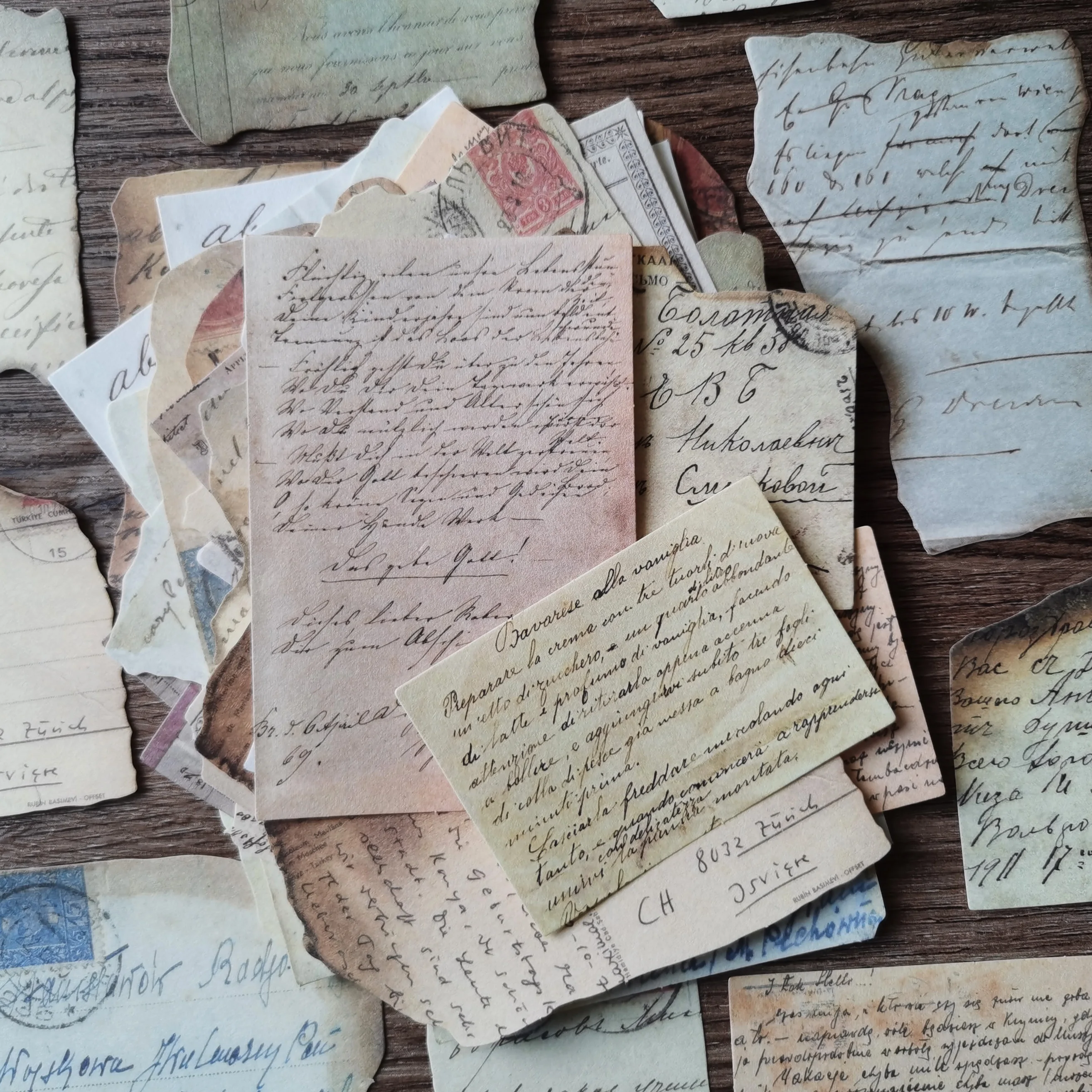 Old Love Letters Background