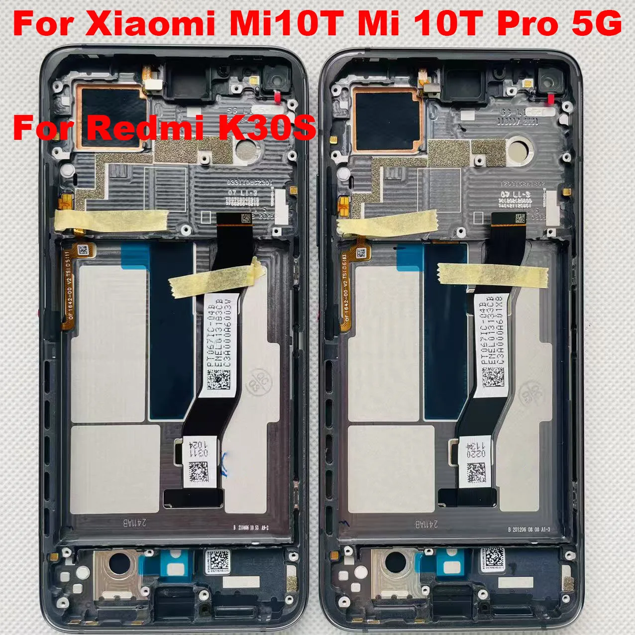 6.67" Original For Xiaomi Mi10T Mi 10T Pro 5G LCD M2007J3SY Screen ...