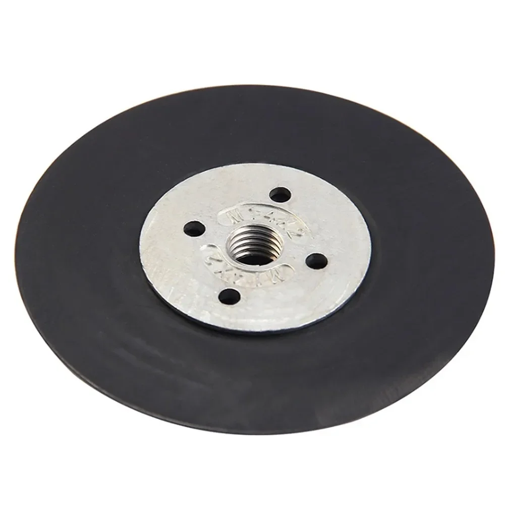1pc 5inch Backing Pad Fibre Disc Thread with Lock Nut for Angle Grinder ...