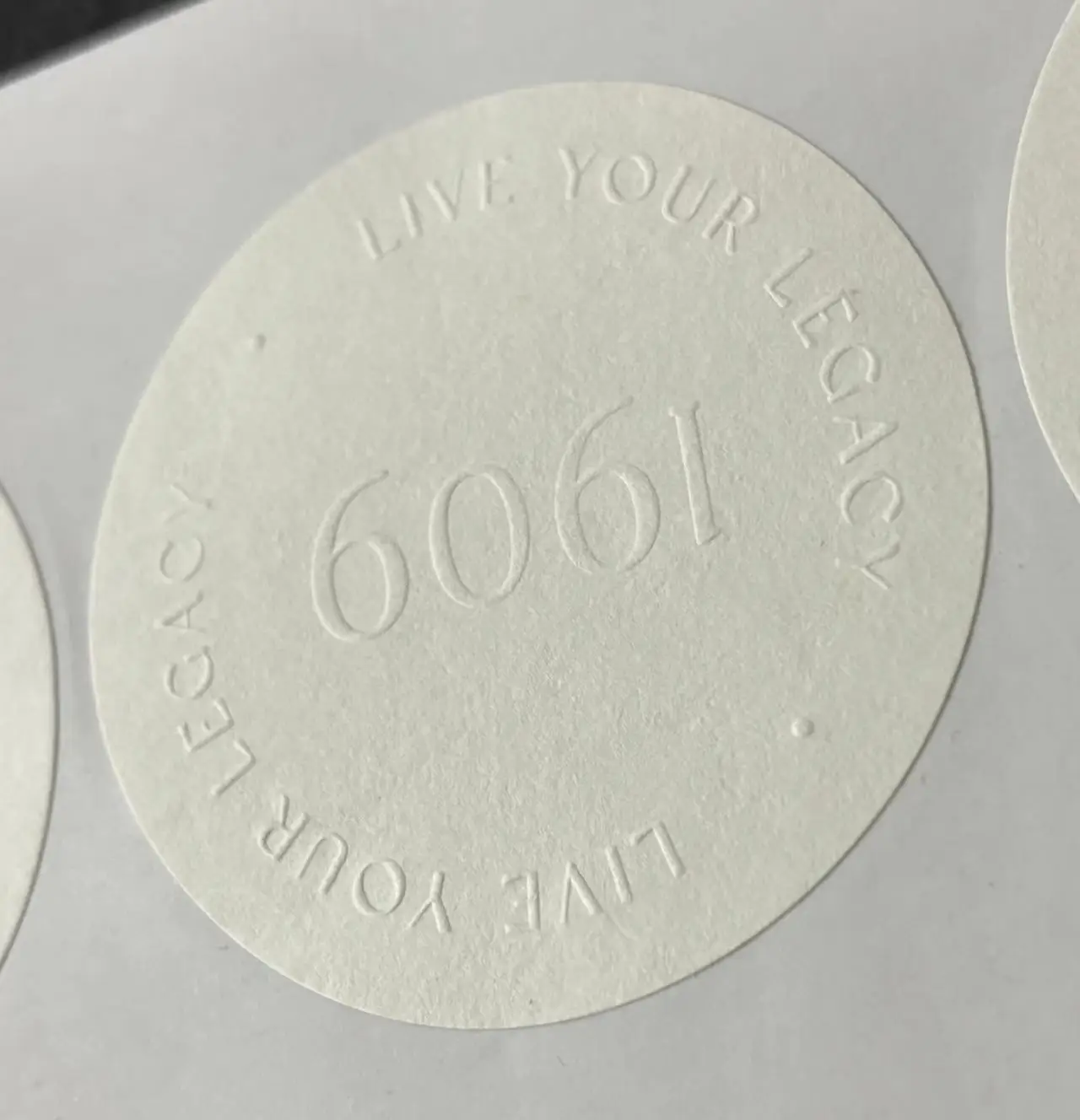Custom-Embossed-Paper-Sticker-Textured-Label-For-Envelope-Sealing ...