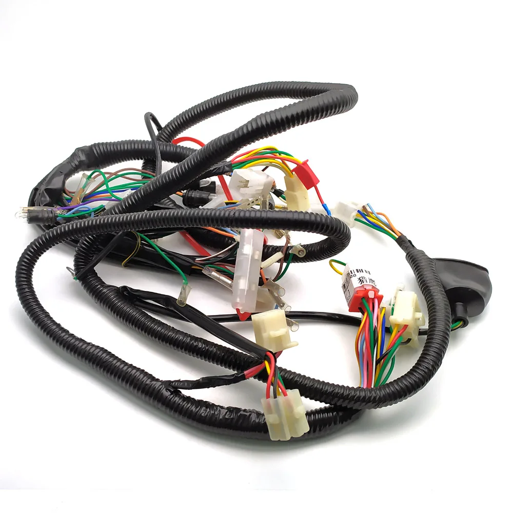 Motorcycle-Wire-Harness-Wiring-Assembly-for-Gy6-150cc-Chinese-Scooter ...