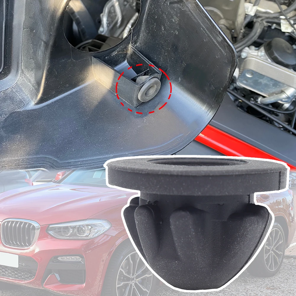 Car-Engine-Hood-Cover-Grommets-Rubber-Mount-Bung-Buffer-11127614138-For ...