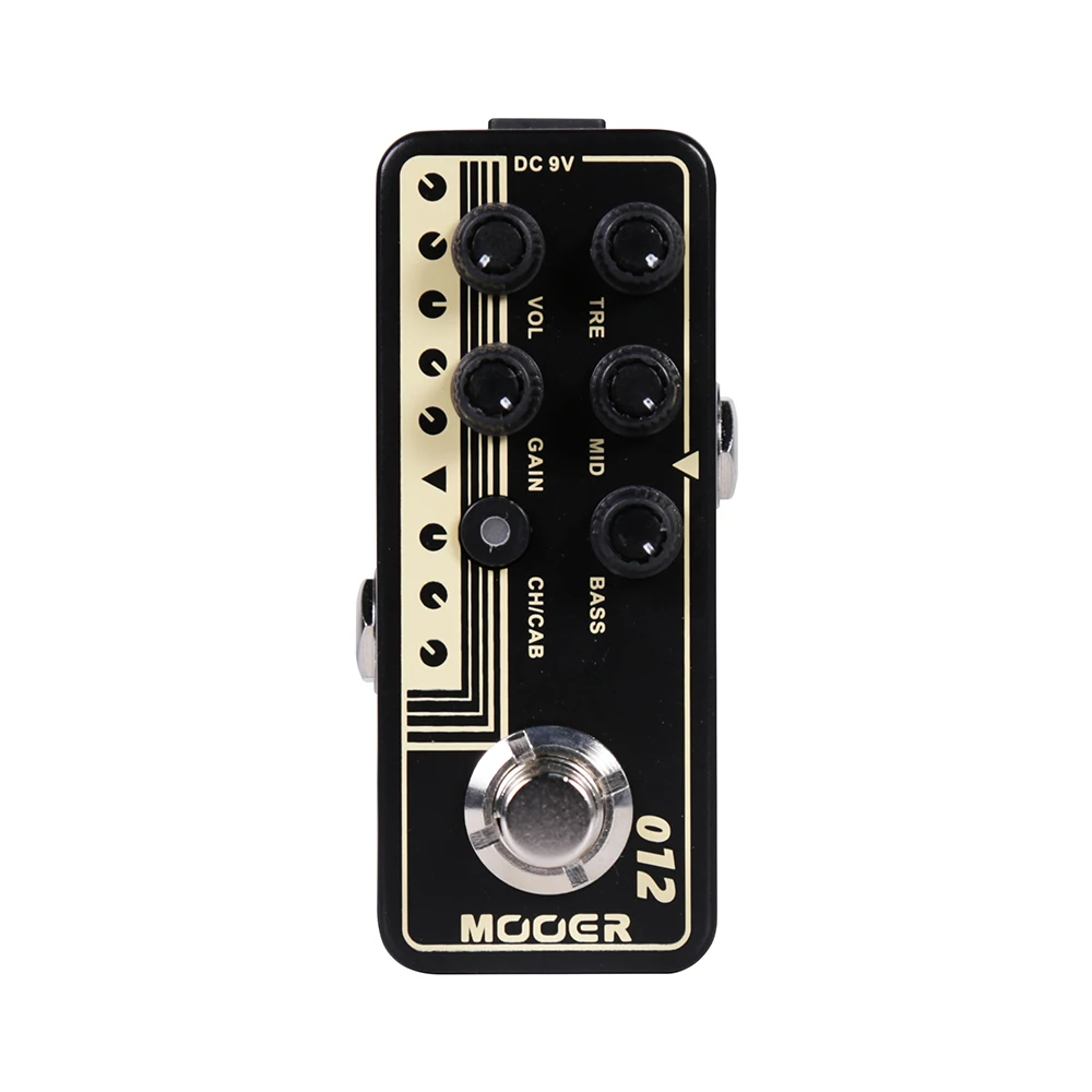 MOOER 012 Guitar Effects Pedal US Gold 100 Digital Preamp Classic ...