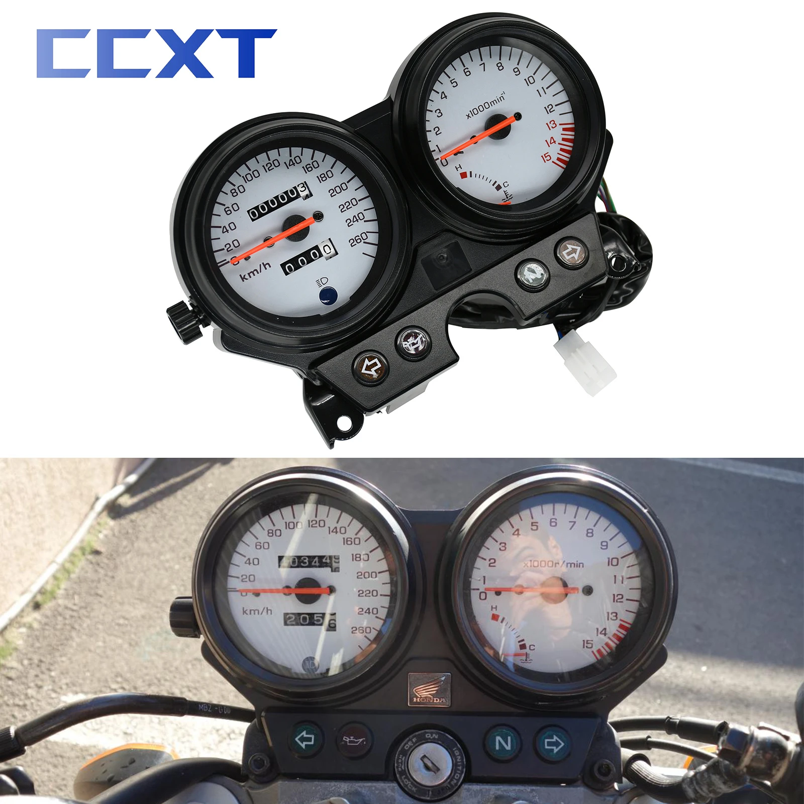 Speedometer Tachometer Honda Hornet | Digital Instruments Honda Hornet ...