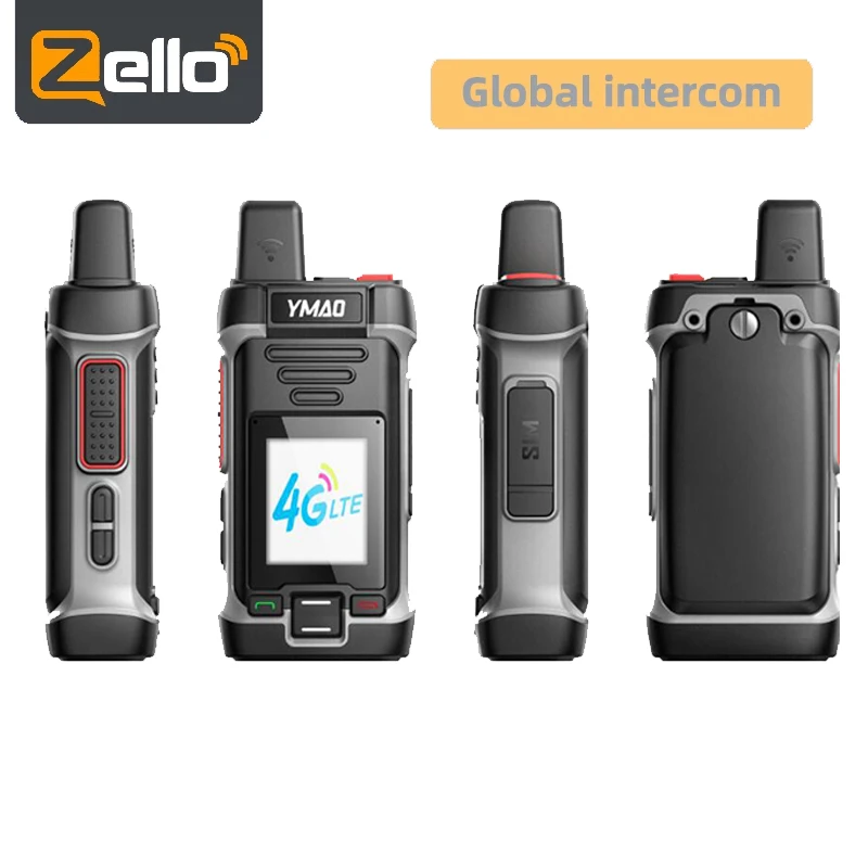 Free Shipping Zello Phone 4g Radio 3000mah Blue Tooth Network Walkie ...