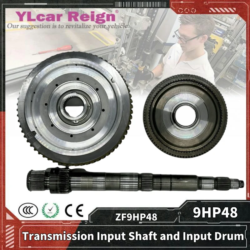 ZF9HP48-9HP48-Automatic-Transmission-Gearbox-Input-Shaft-and-Input-Drum ...