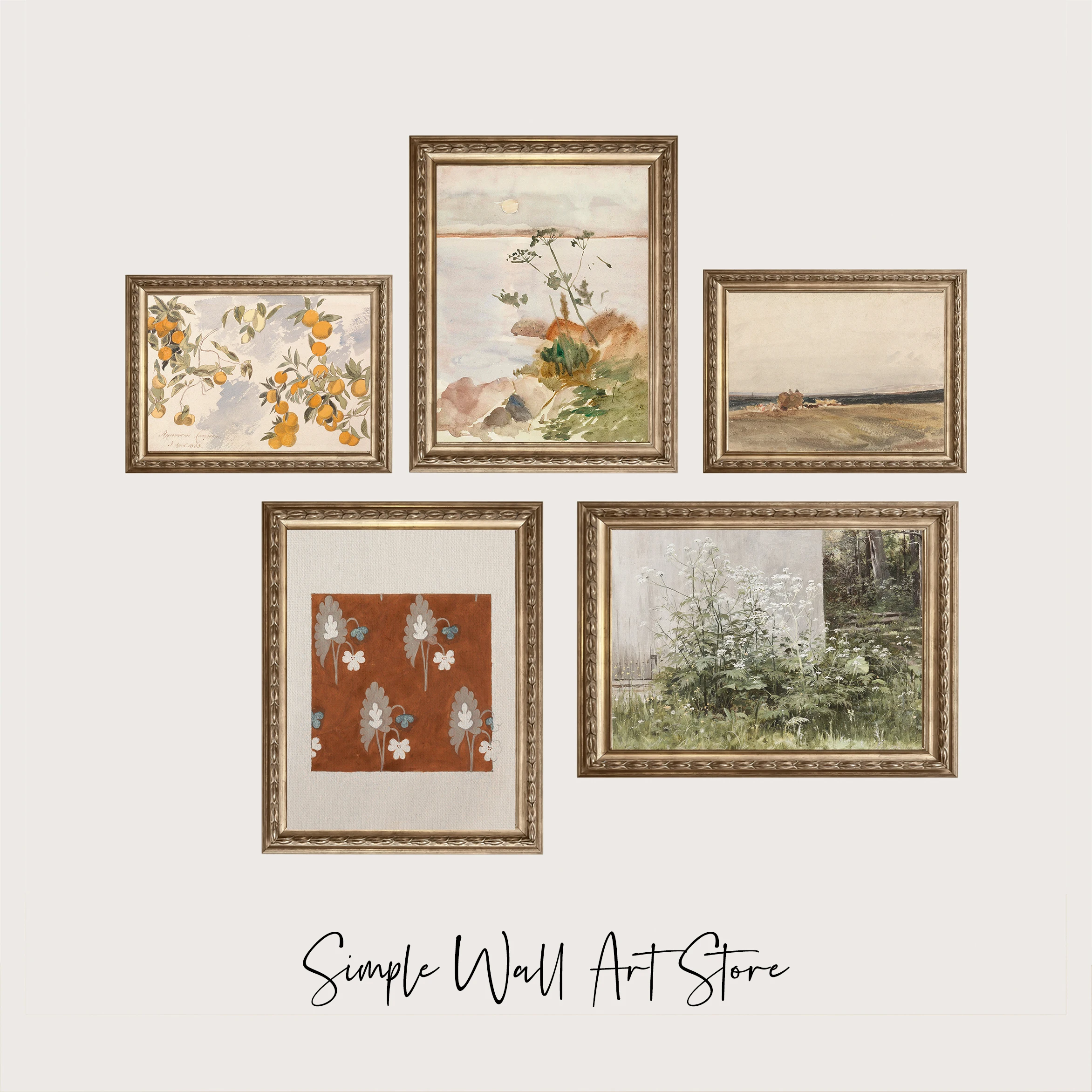 Ilflor-ruruit-ree-ruit-ree-re-ree-oster-inintage-andandscape-ananvas ...