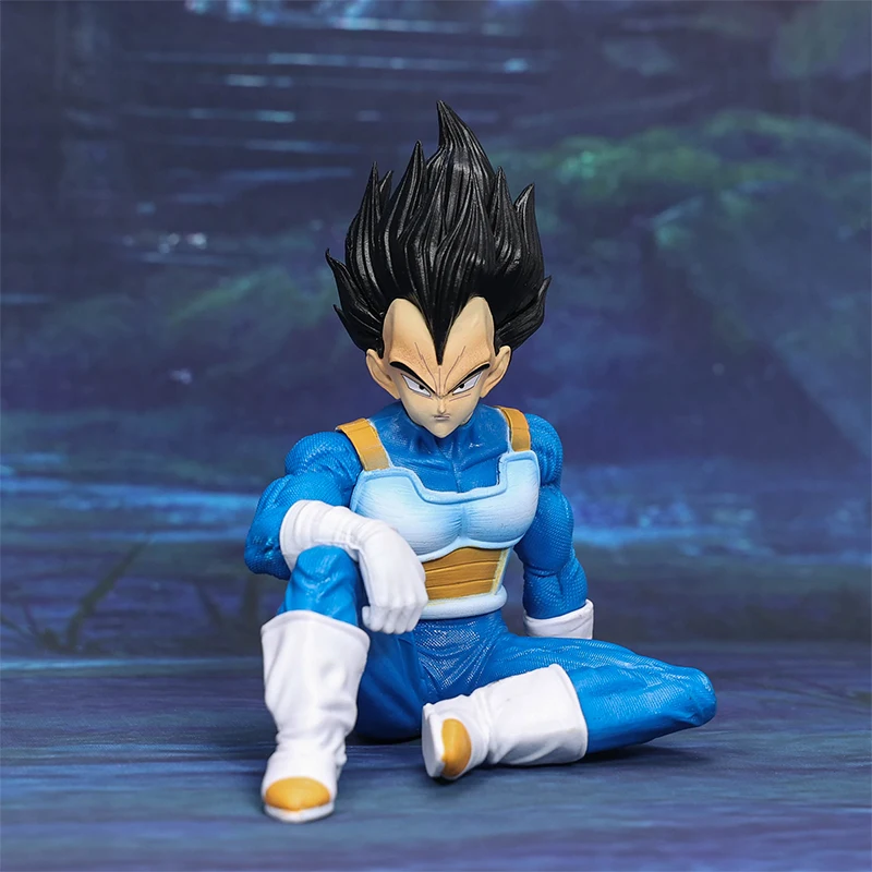 14cm-Anime-Dragon-Ball-Z-Figures-Vegeta-Sitting-Position-PVC-Model ...