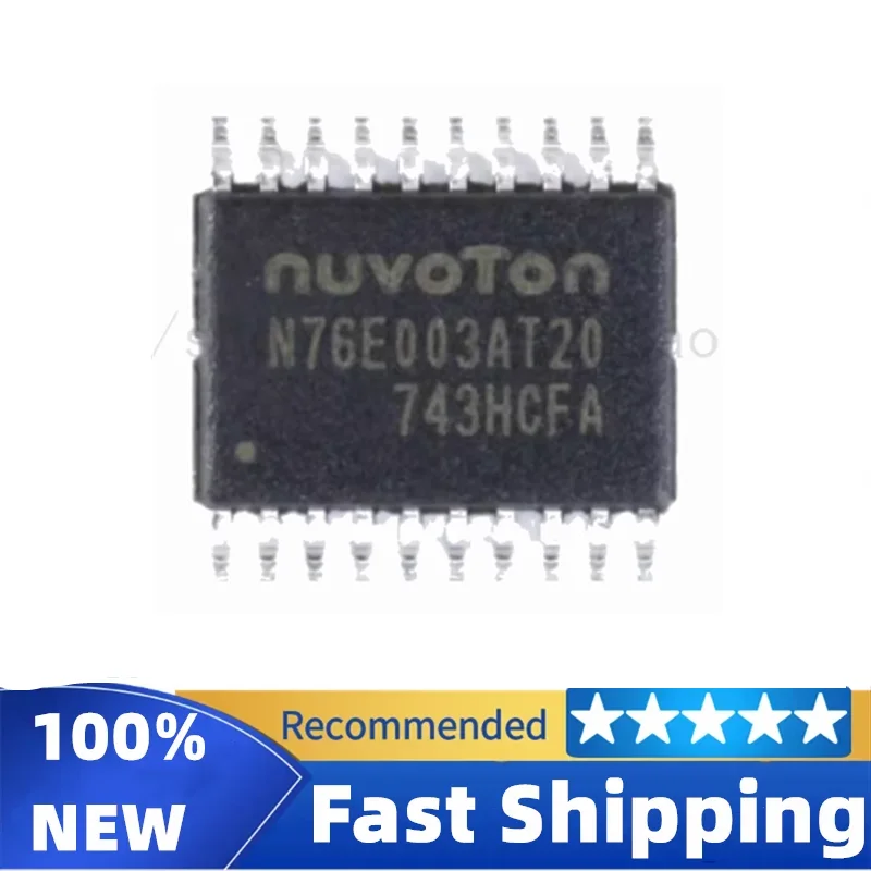 5PCS-100-New-N76E003AT20-MS51FB9AE-STM8S003F3P6-8S003F3P6-TSSOP-20 ...