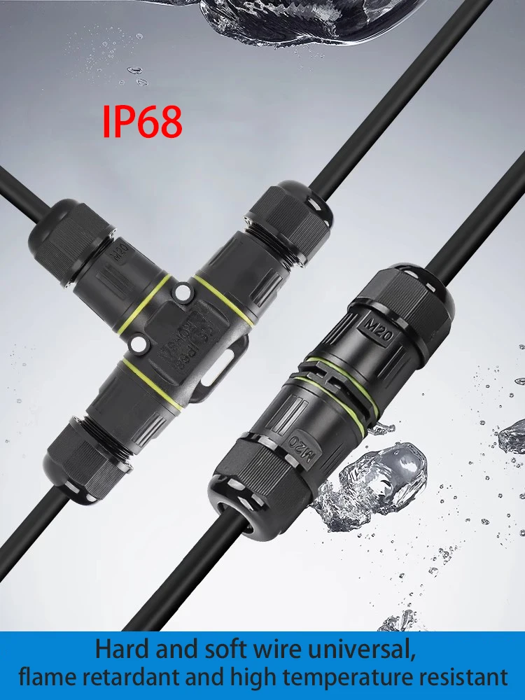 IP68-Waterproof-Connector-2-3-4-5-Pin-Screw-wiring-Terminal-Adapter-For ...