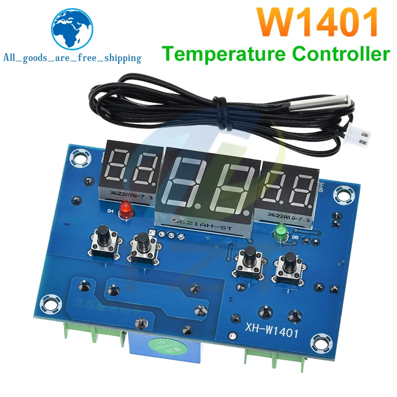 W1401-Thermostat-Intelligent-Digital-Led-Display-Module-Thermostat-Temperature-Controller-Module ...