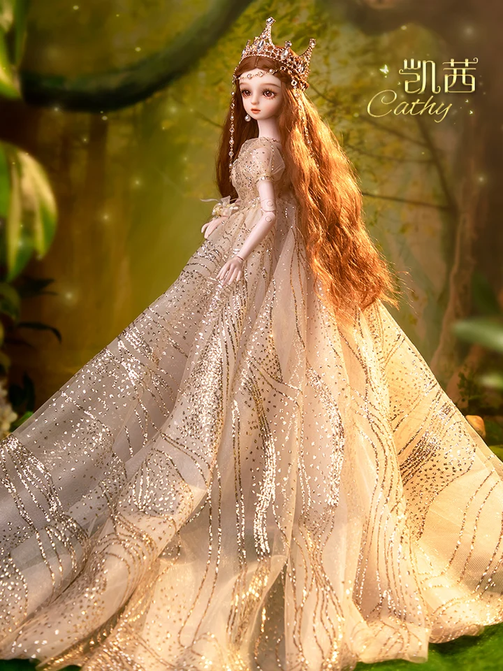 Muñecas Guerreras Kpop EVA BJD Green Deer 1/3 BJD Doll Spirit Demon ...