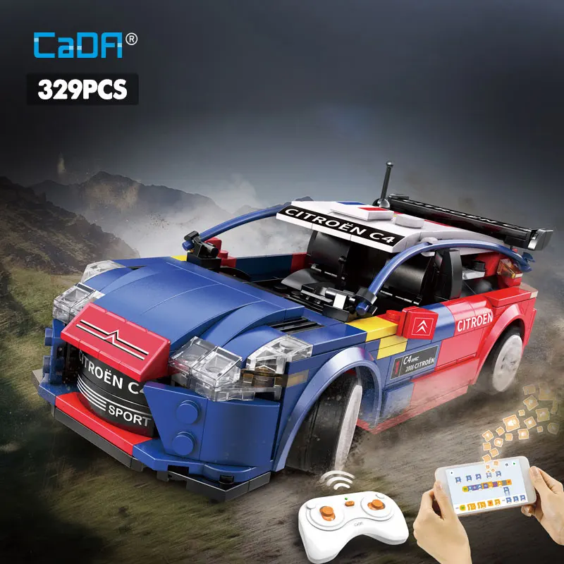 Cada Citroen WRC 2008 Champion Vehicle Building Blocks City Remote ...