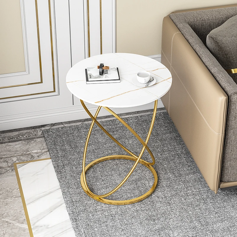 Dressing-Bedside-Coffee-Tables-Set-Furniture-Round-Design-Modern-Laptop ...