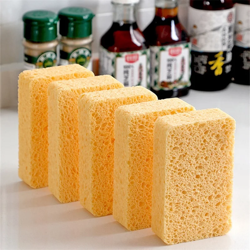 Kitchen wood pulp Melamine magic sponge Eraser For washing dishes ...