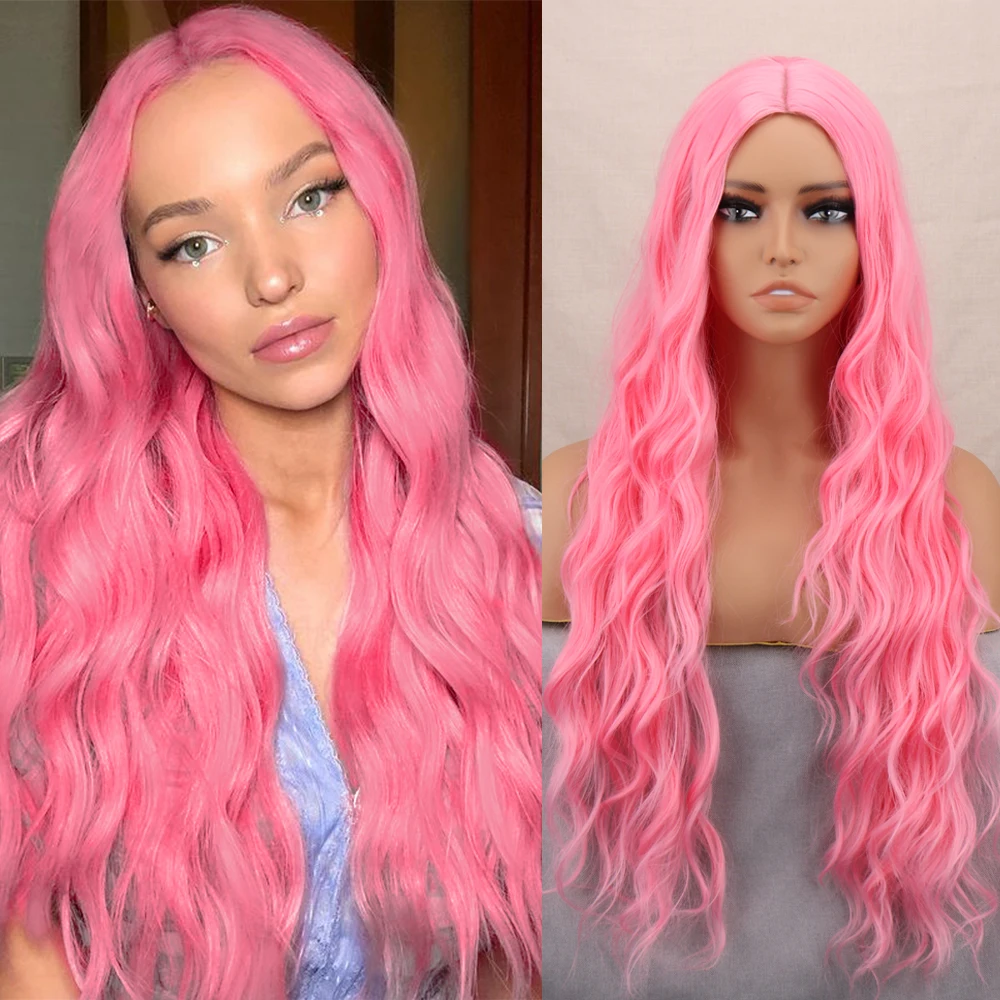 Light Pink And Blue Hair