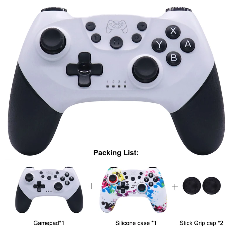 Mando-inal-mbrico-compatible-con-Bluetooth-para-NS-Switch-Pro-Mando-de ...