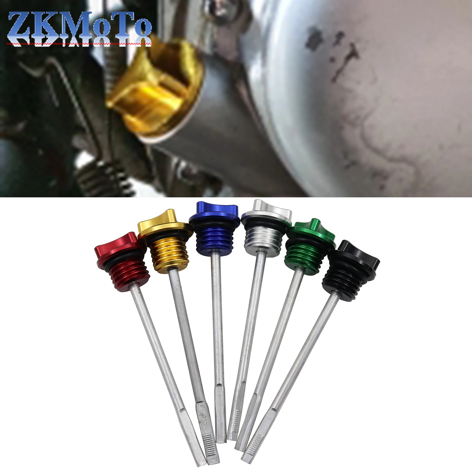 CNC Engine Oil Dipstick Dip Stick For Lifan YX 50 125 140 150 160 200 ...