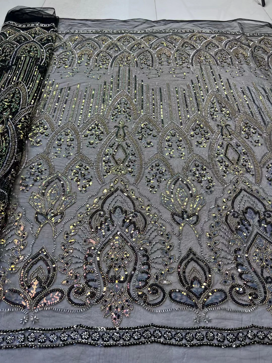 Classical-Court-Design-Export-Fabric-Super-Top-Quality-Handmade-Bead ...