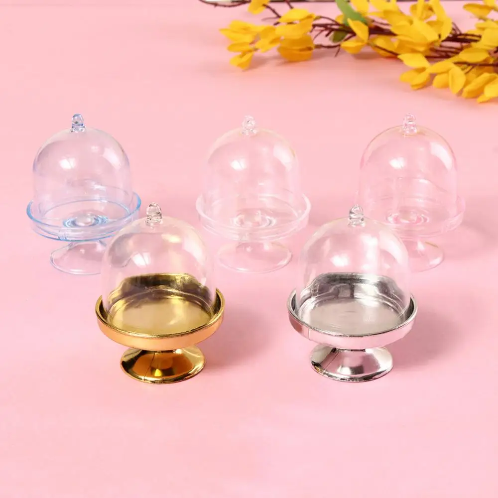 12Pcs-Mini-Cake-Display-Stand-Cupcake-Box-Dome-Cover-Muffin-Egg-Yolk ...