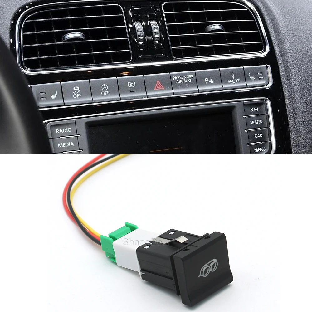 Car-Red-LED-Light-Exhaust-Switch-Push-Button-Switch-Auto-Accessories ...