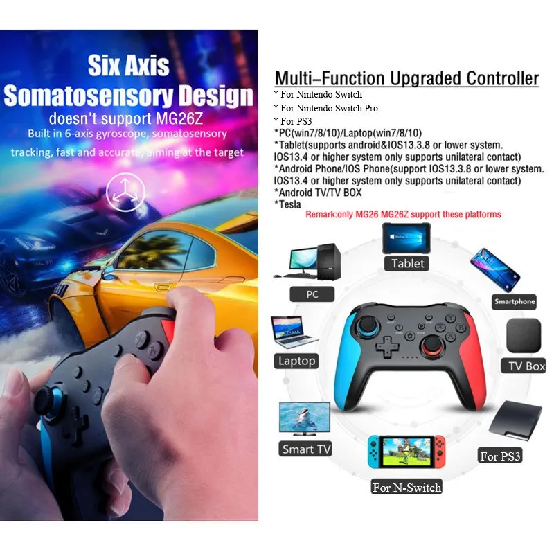 MG25Z GameMaster ProWireless Controller – Dual Vibration, Multi ...