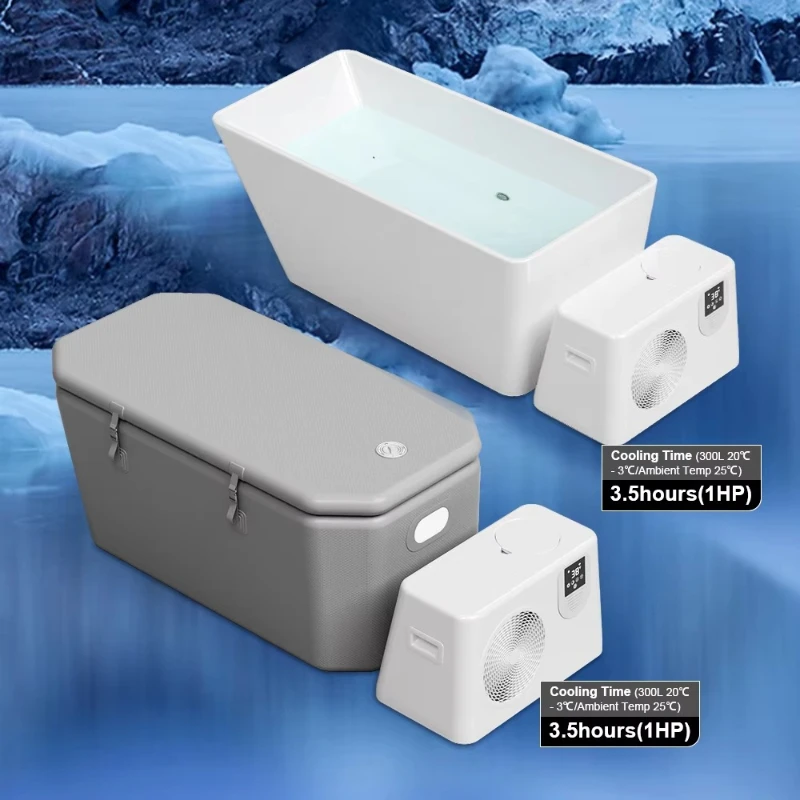 Portable ice bath machine Wifi super chiller, cold water immersion ...