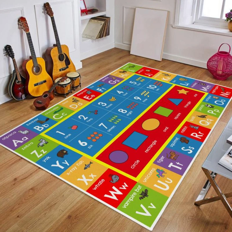 ABC-Educational-Area-Rugs-for-Kids-Playroom-Alphabet-Numbers-Classroom ...