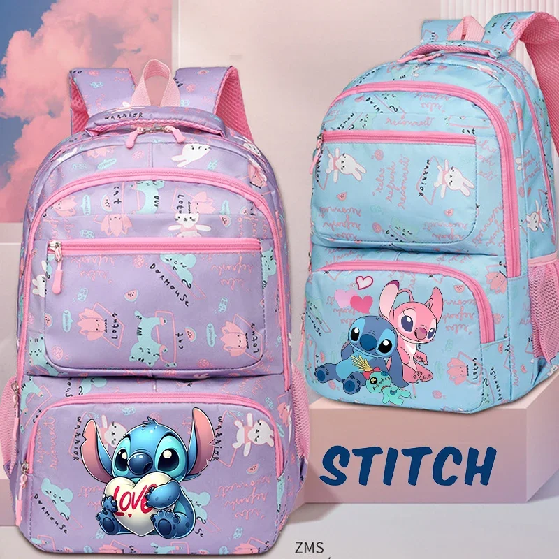 Lilo-Stitch-Disney-Mochila-escolar-grande-para-mujer-morral-escolar ...