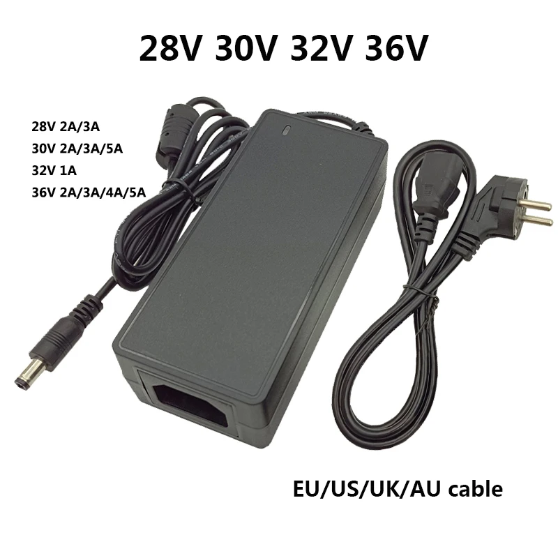 AC-DC-Power-Supply-28V-30V-32V-36V-Universal-Power-Adapter-2A-3A ...