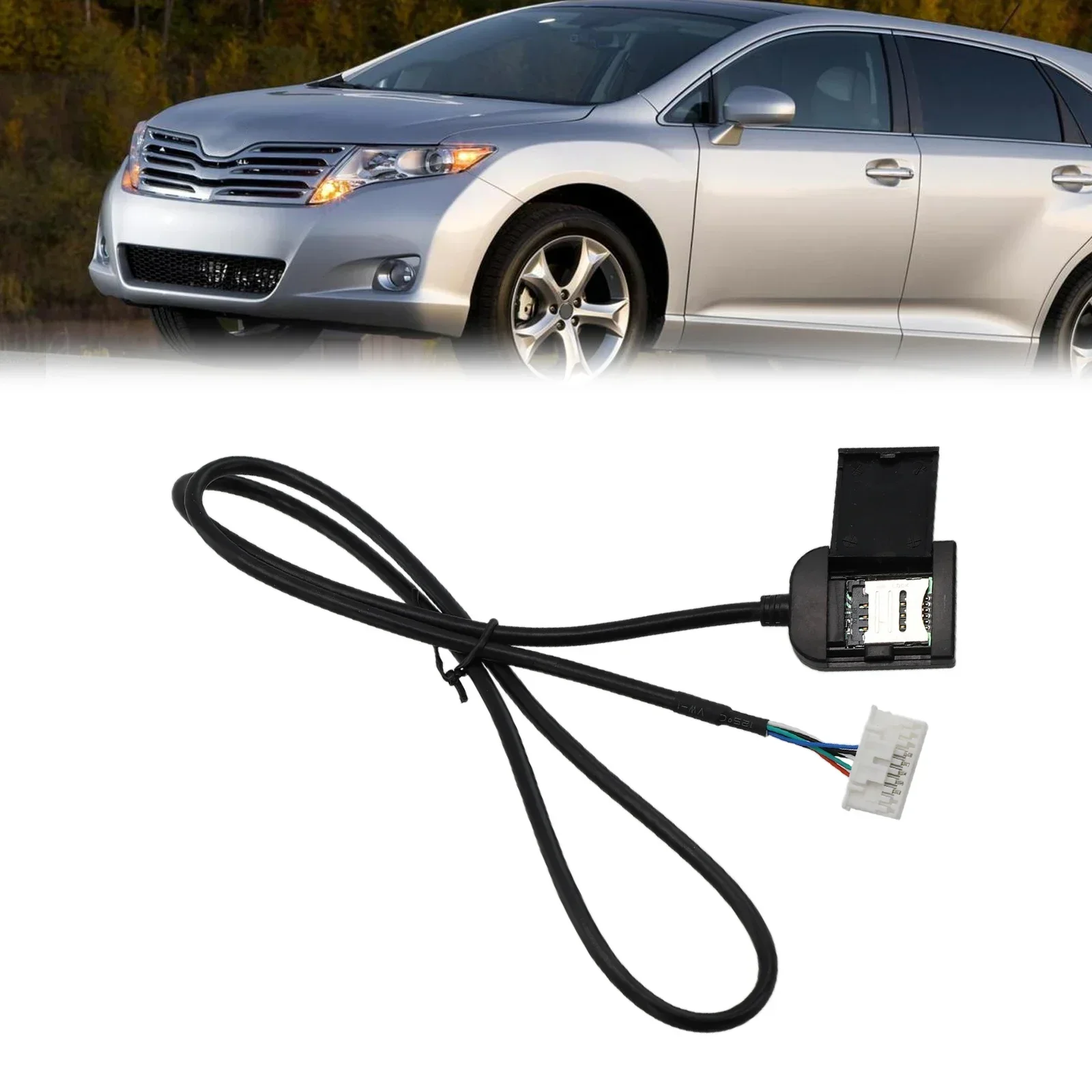 Car-Navigation-SIM-20P-Slot-Cable-Sim-Card-Slot-Adapter-For-Radio ...