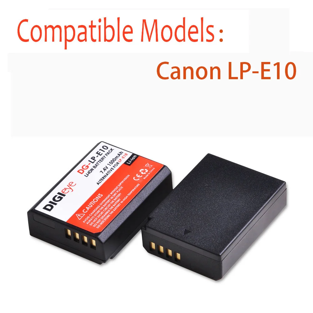 1500mAh-LP-E10-Battery-for-Canon-LP-E10-Canon-EOS-Rebel-T3-T5-T6-T7 ...