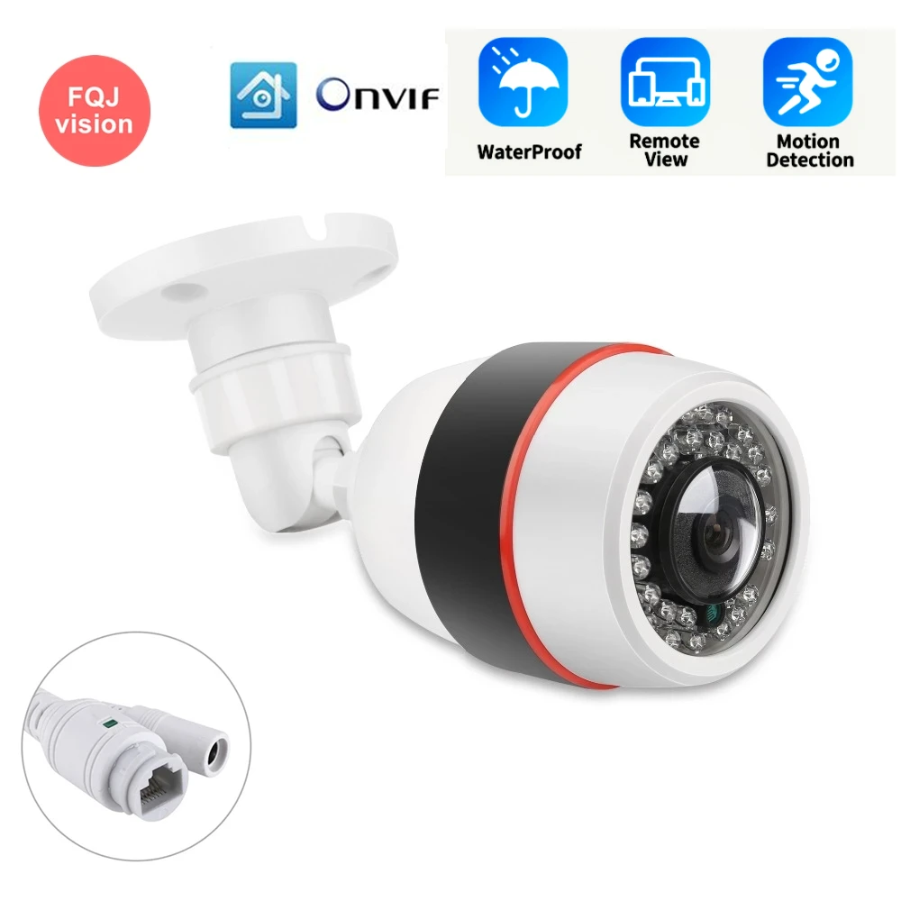 8MP-IP-Bullet-Security-POE-Camera-Wide-Angle-Fisheye-Lens-Video ...
