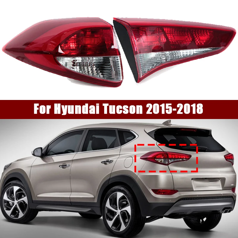 Korean Versio Rear Bumper Tail Light LED Taillight For Hyundai Tucson ...