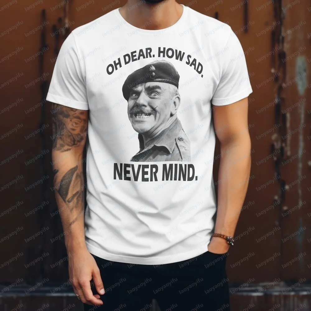 Oh Dear How Sad Never Mind T-shirt Welsh Famous Quote Men's Funny Gift ...