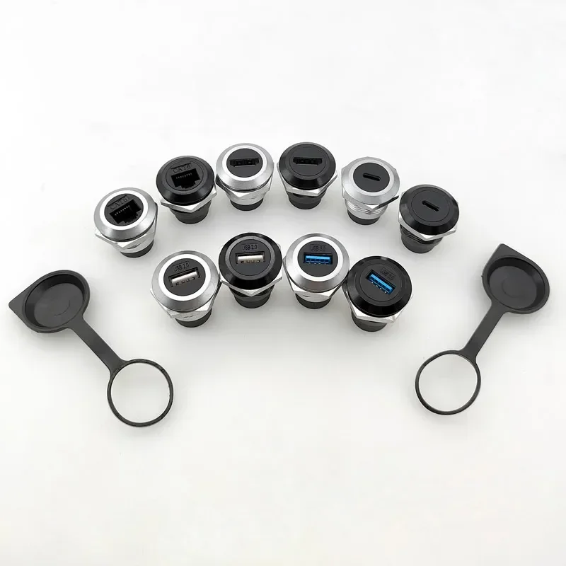 HDMI-CAT6-Metal-Round-Socket-Module-D-Type-RJ45-Straight-Through ...