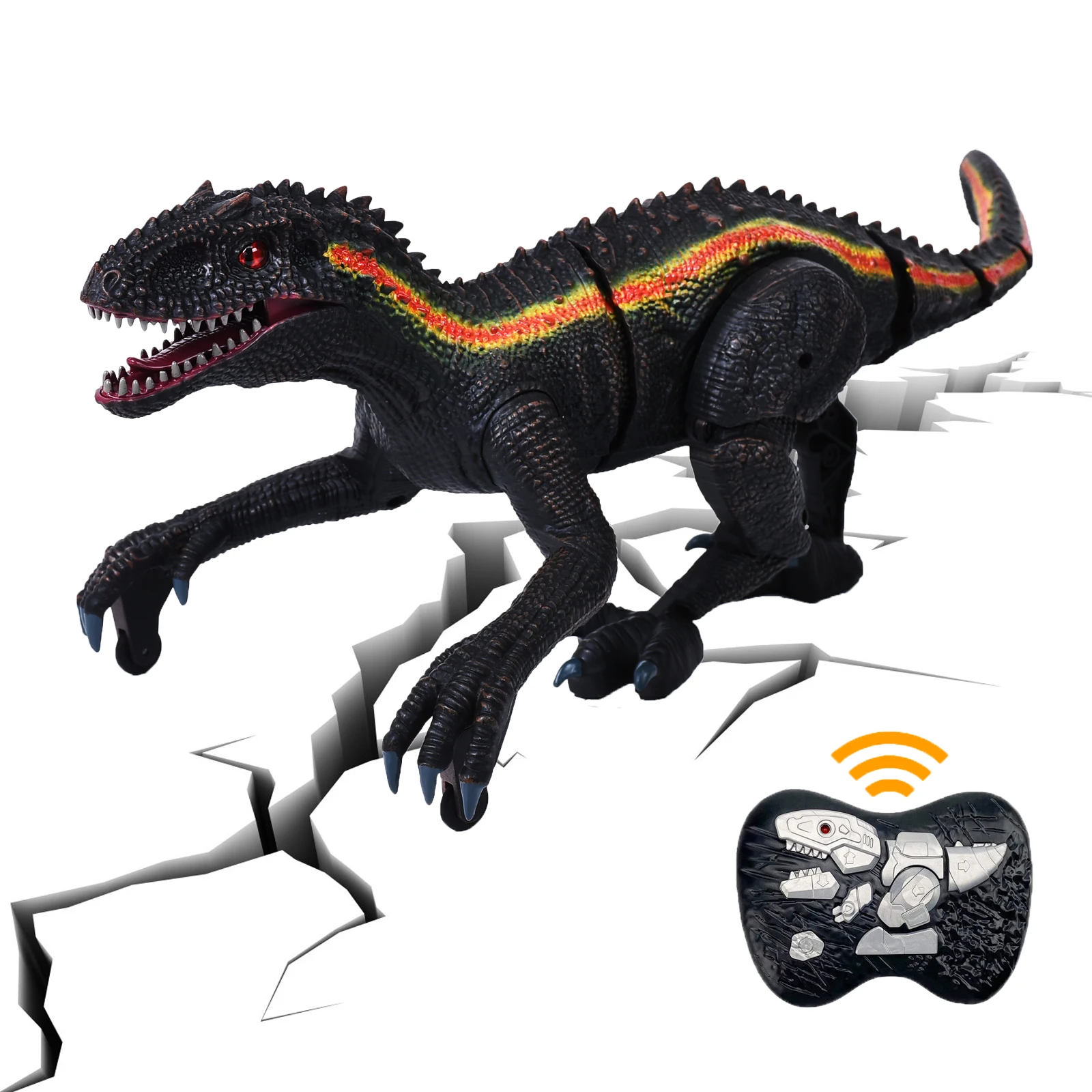 Jurassic-Indominus-Rex-Dinosaur-World-RC-Dinozaur-juguetes-para-ni-os-y ...