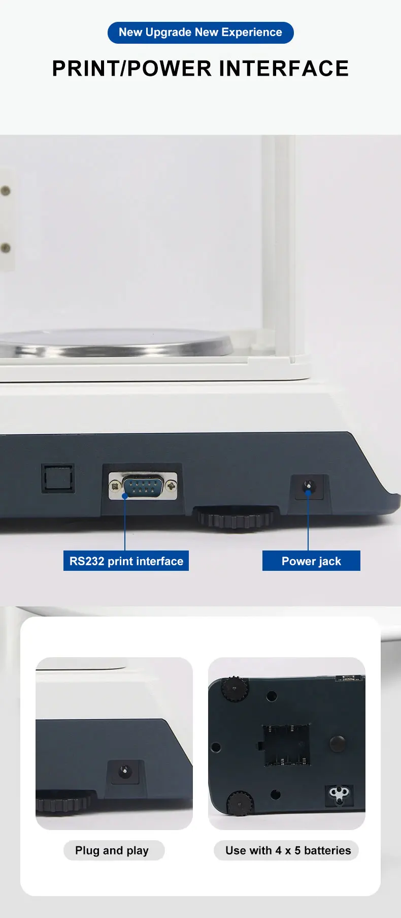 TF1003/ TF2003/ TF3003/ TF5003 Lab Digital Scale