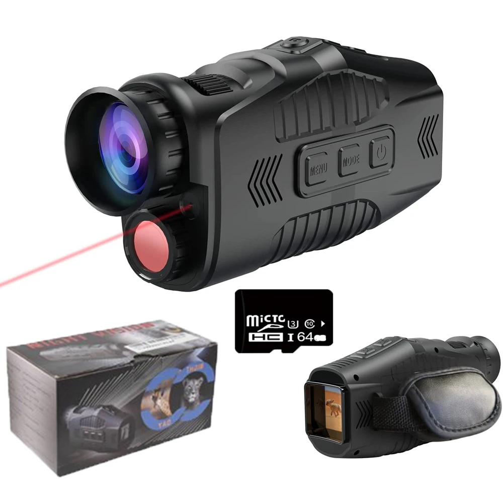R11-1080P-Monocular-Infrared-Night-Vision-Device-Day-Night-Use-Photo ...