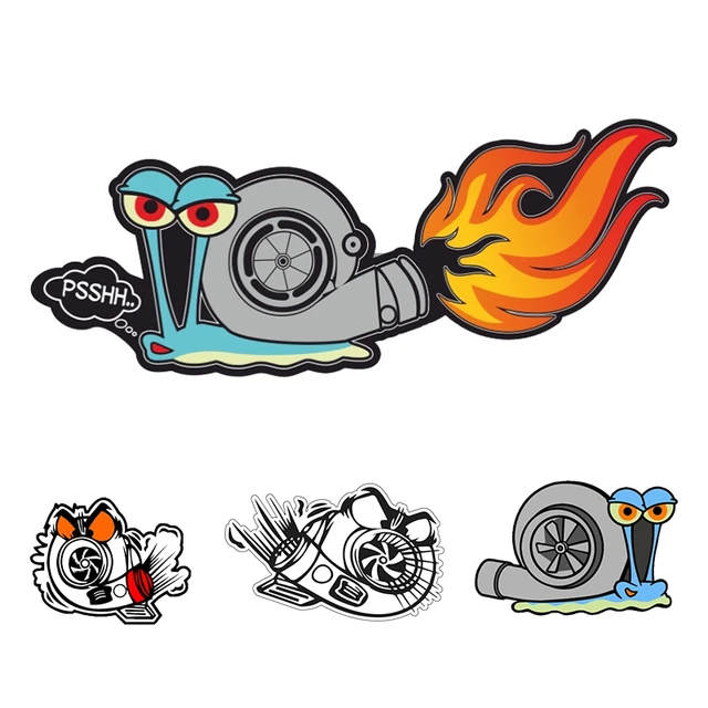Turbo Snail Decal