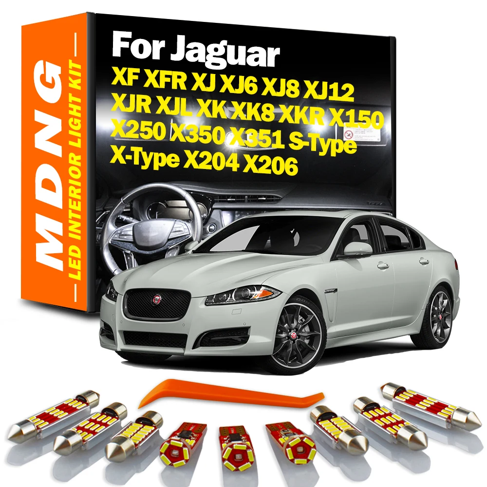 LED-Bulbs-Interior-Light-Kit-For-Jaguar-XF-XFR-XJ-XJ6-XJ8-XJ12-X-Type ...