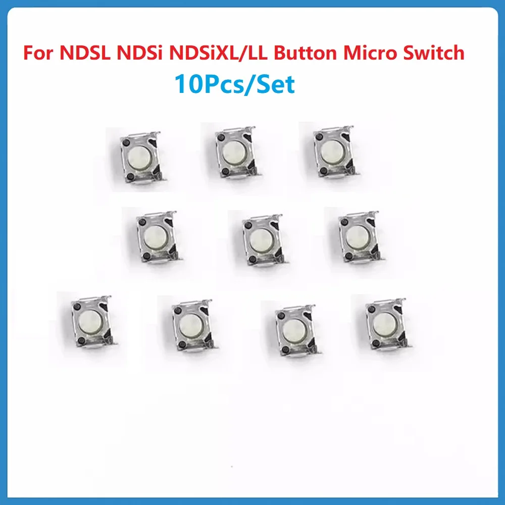 10Pcs-For-NDSL-NDSi-Button-Micro-Switch-For-DS-Lite-NDSiXLLL-Host-GBM ...