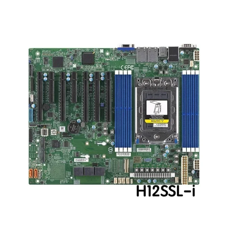 Para Supermicro H12SSL-i H12SSL-I placa base AMD EPYC Chipset 7002 7003 ...