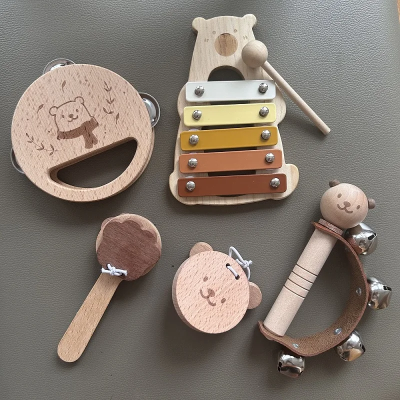 Baby-Wooden-Musical-Instruments-Toys-For-Preschool-Kids-Montessori-Toys ...