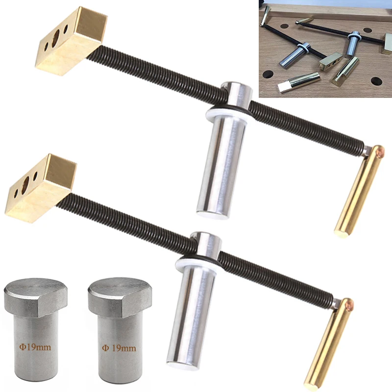 Woodworking Desktop Clip Brass Quick Hold Down Clamp Fast Fixed Clip ...