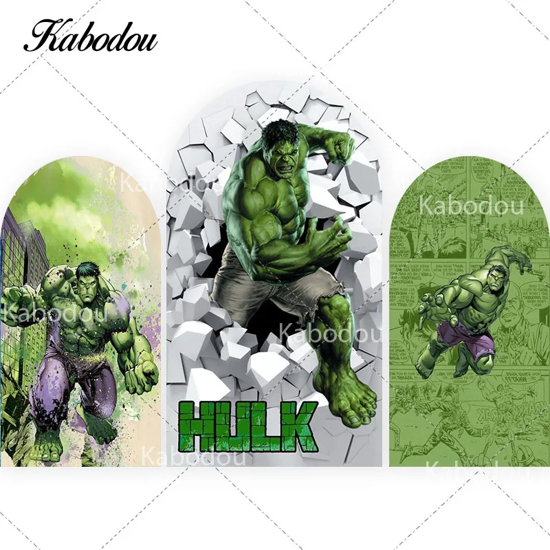 Fondo-de-fotograf-a-de-Marvel-Green-Hulk-Arch-pared-arqueada-tema-de ...