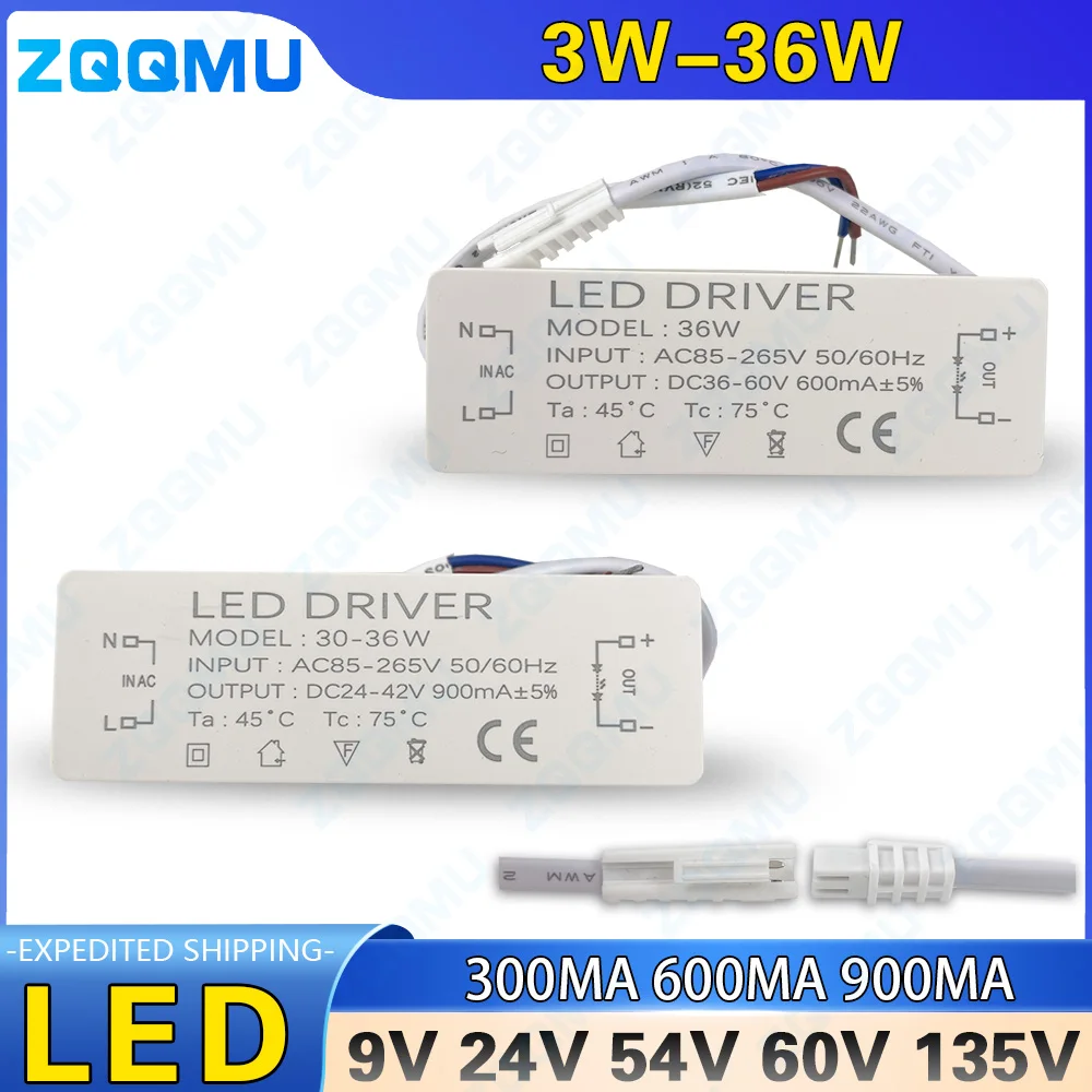 LED-Constant-Current-Driver-12W-20W-30W-Power-Output-33-12V-9-18V-12 ...