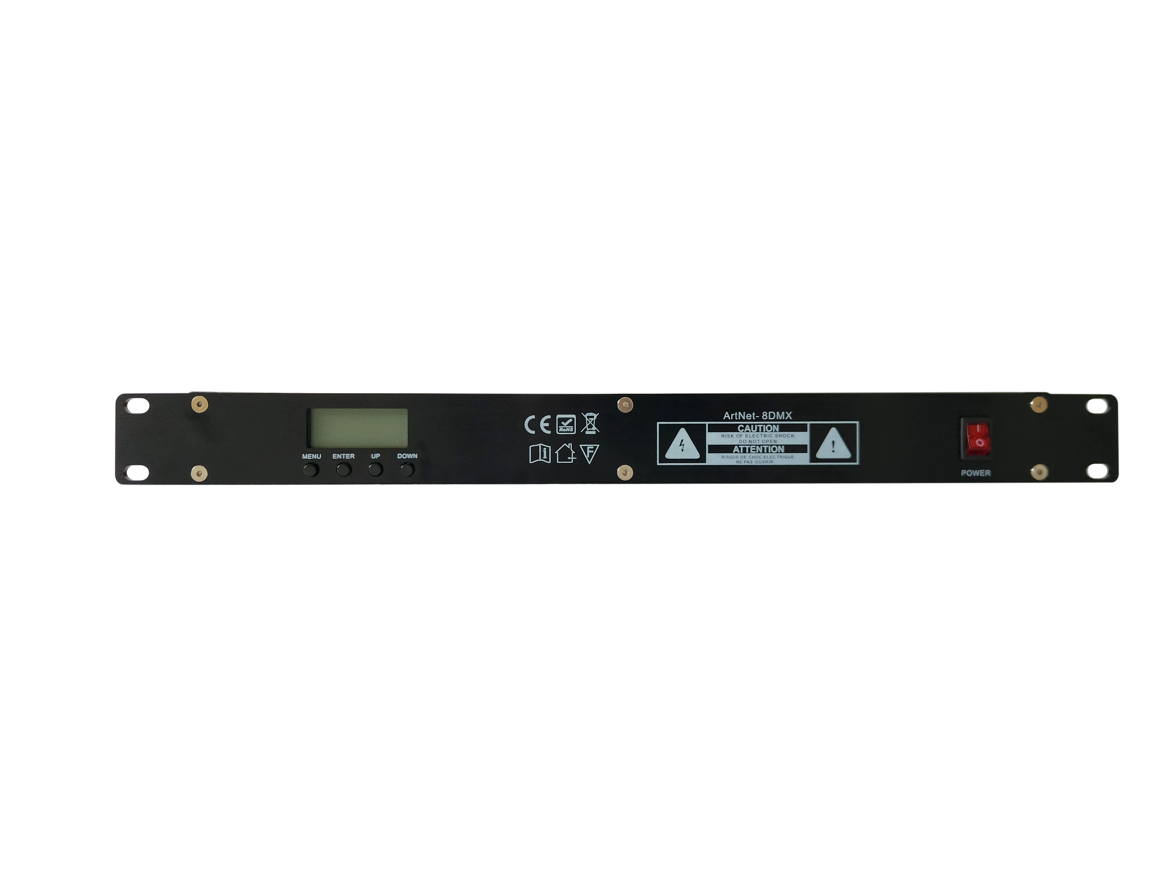 8 Port DMX512 Art-Net Converter DMX Ethernet Node Expander 4096 CH With ...
