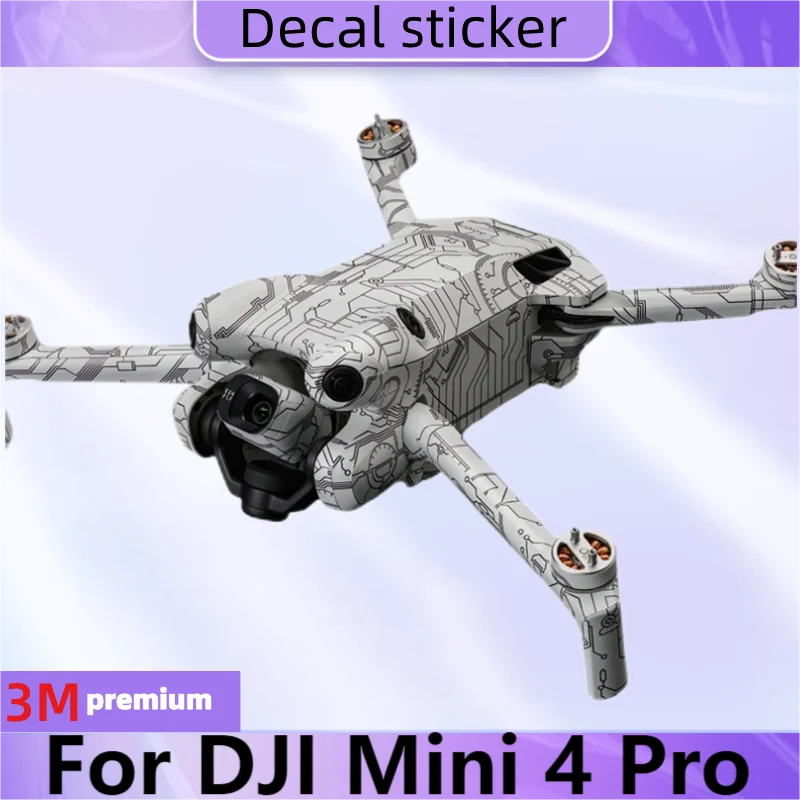 DJI-Mini-4-Pro-Camera-Drone-Pele-Protetora-Decalque-Vinil-Wrap-Film ...